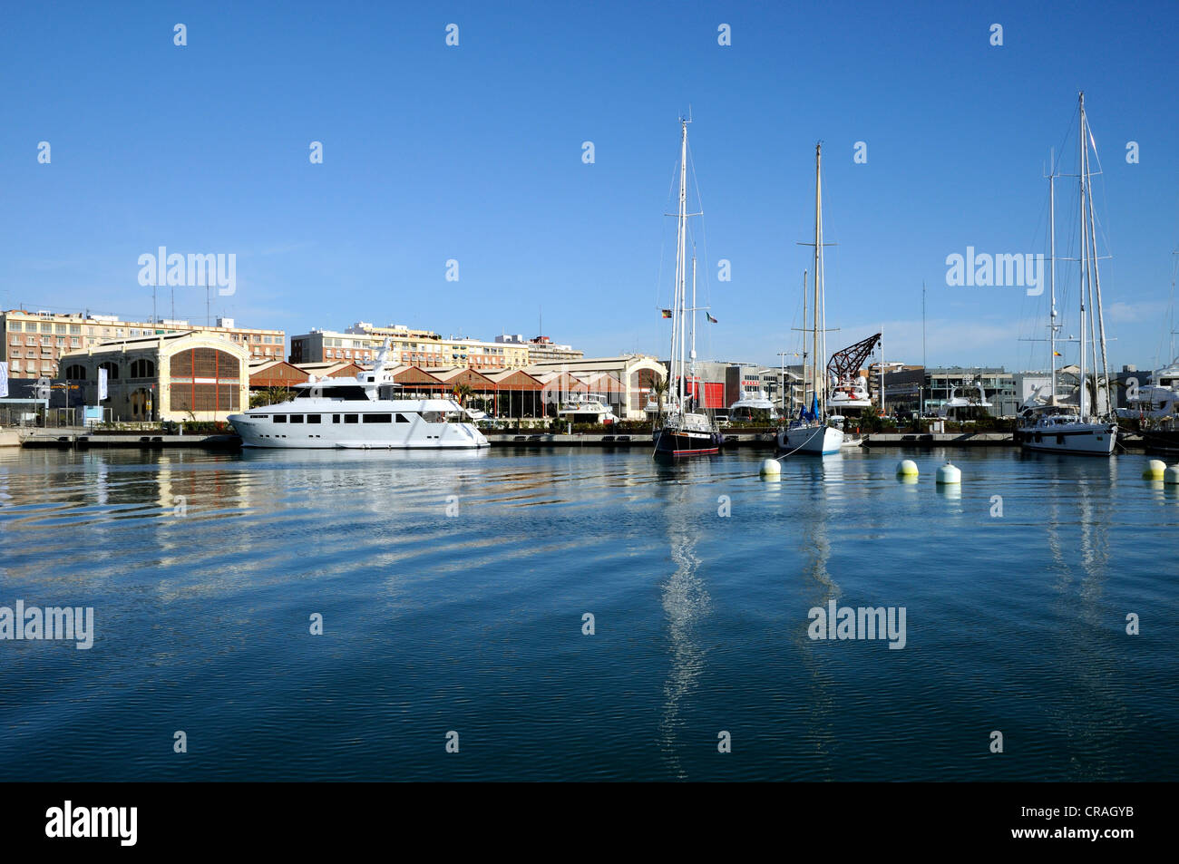 Port, Valencia, Spain, Europe Stock Photo - Alamy