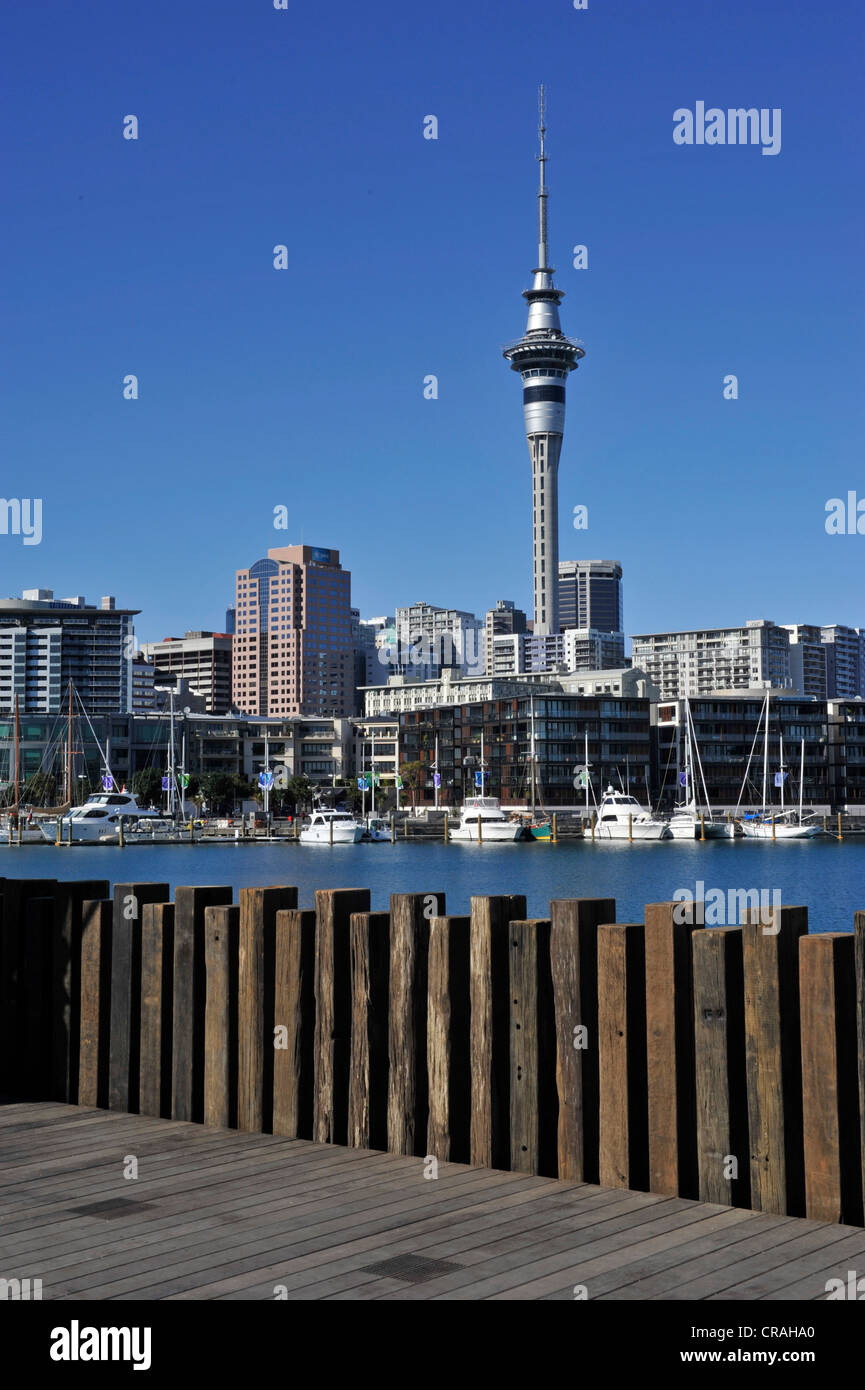 Auckland telecommunication towers hi-res stock photography and images ...