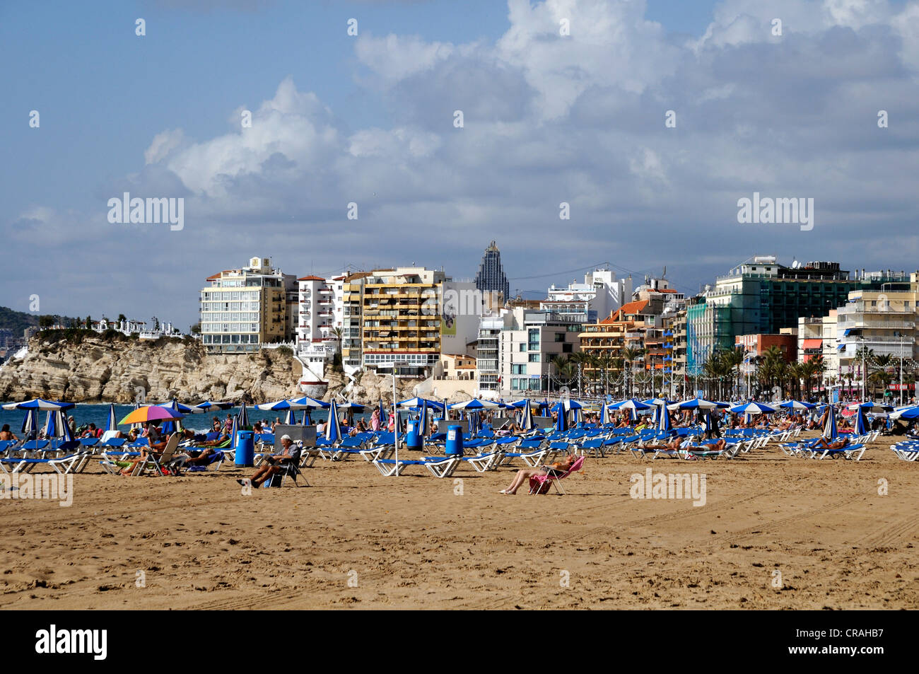 Levante beach benidorm hi-res stock photography and images - Alamy