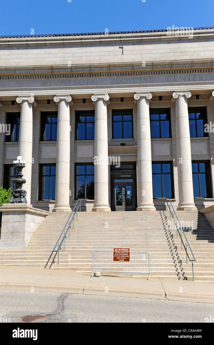 Supreme Court Judicial Center Minneapolis Minnesota Stock Photo - Alamy