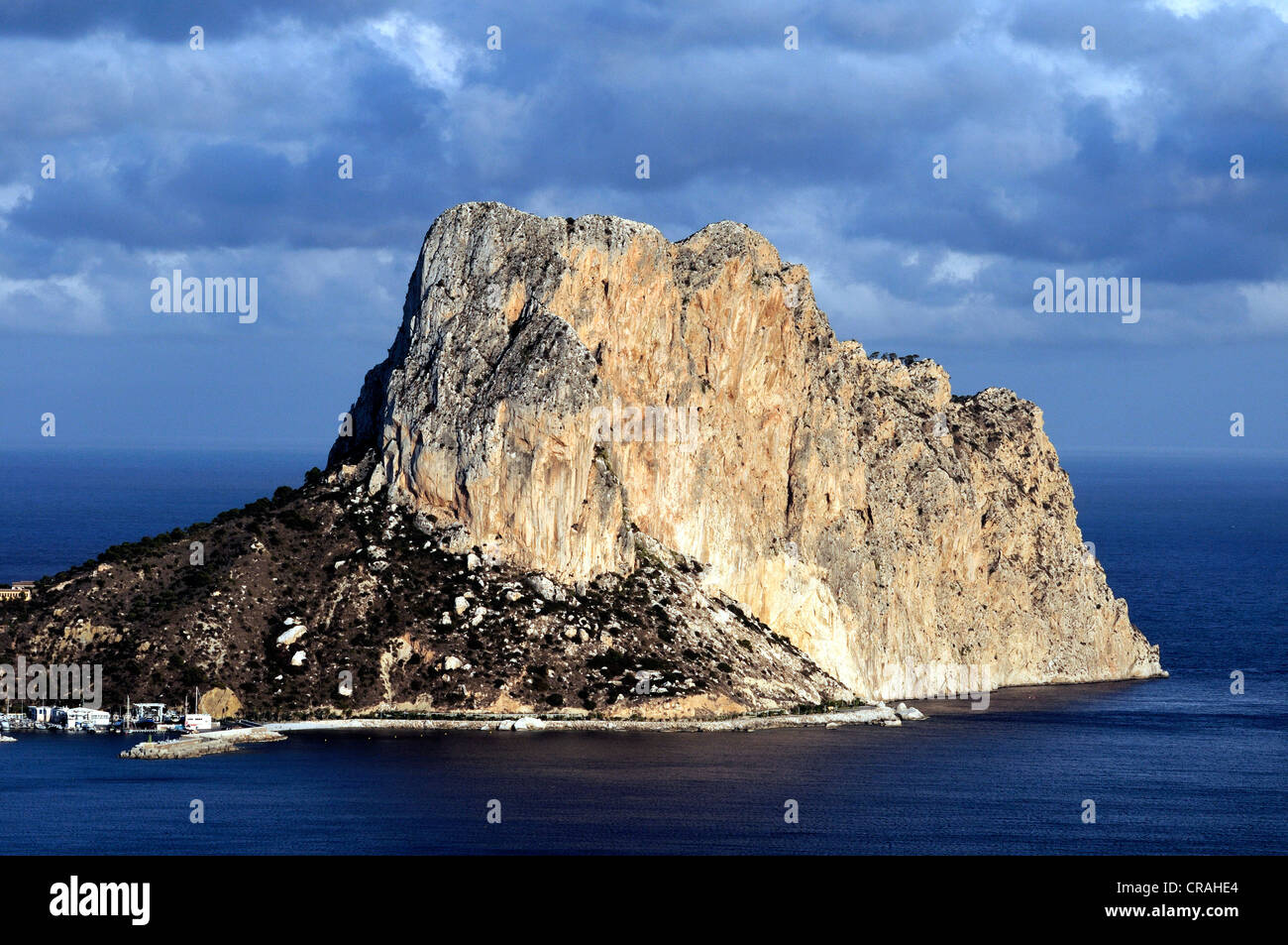 Calpe rock seas hi-res stock photography and images - Alamy