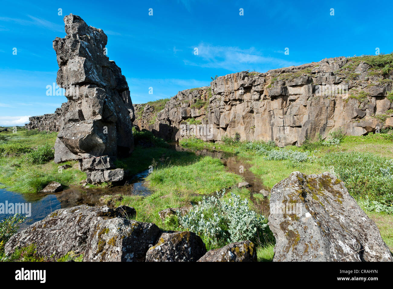Thingvellir rift iceland hi-res stock photography and images - Alamy