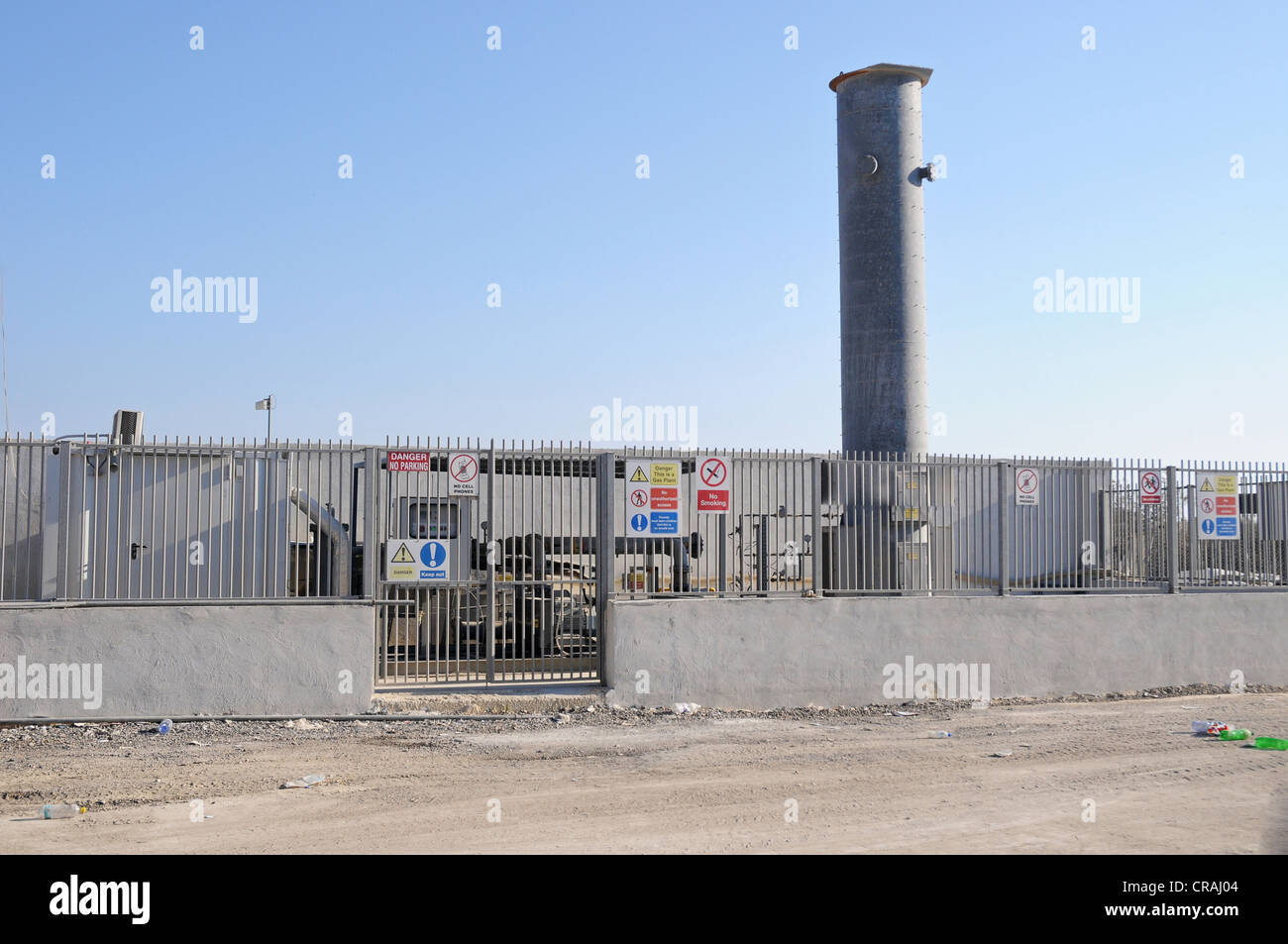 A waste separation site where different recyclable materials are ...