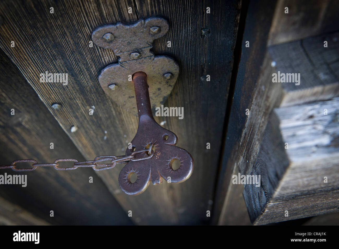 Old church door lock hi-res stock photography and images - Alamy