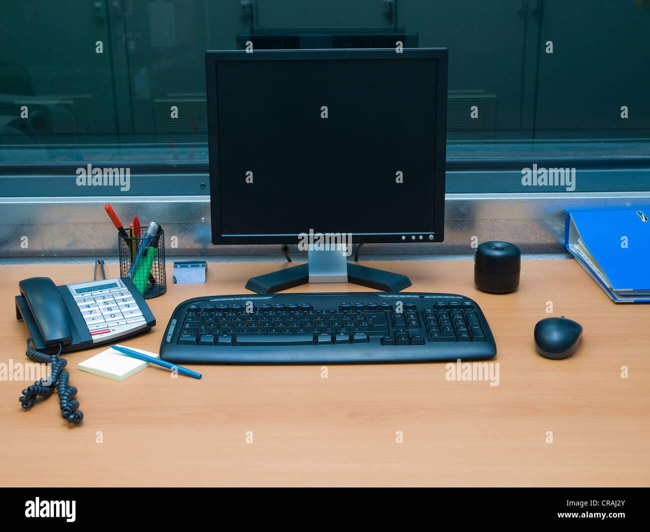 Desk work place Stock Photo - Alamy
