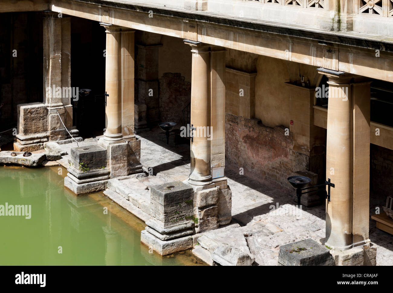 Bath roman baths water hi-res stock photography and images - Alamy