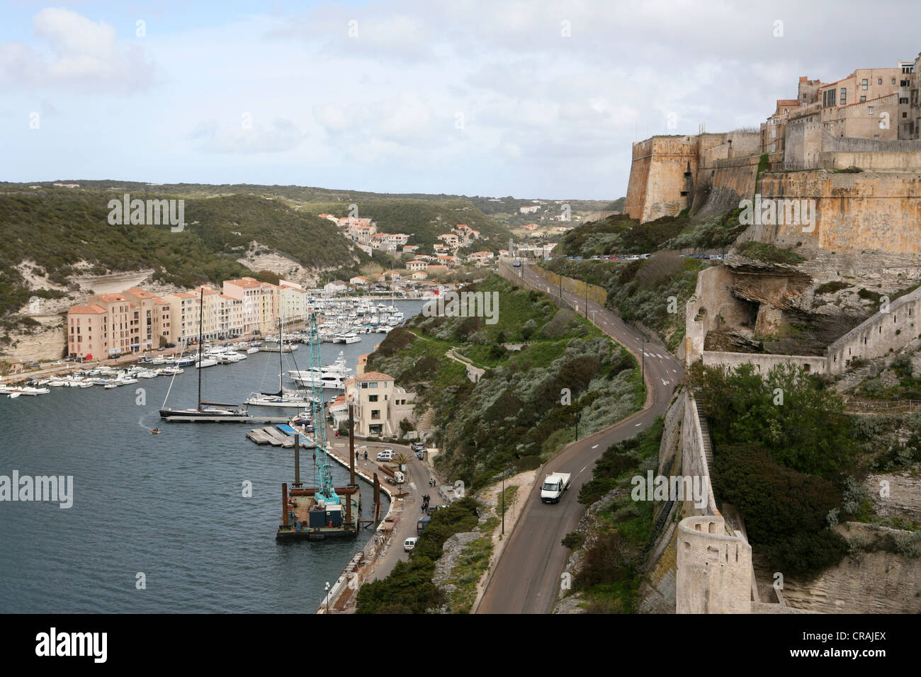 Bonifacio Corsica France Europe Stock Photo - Alamy