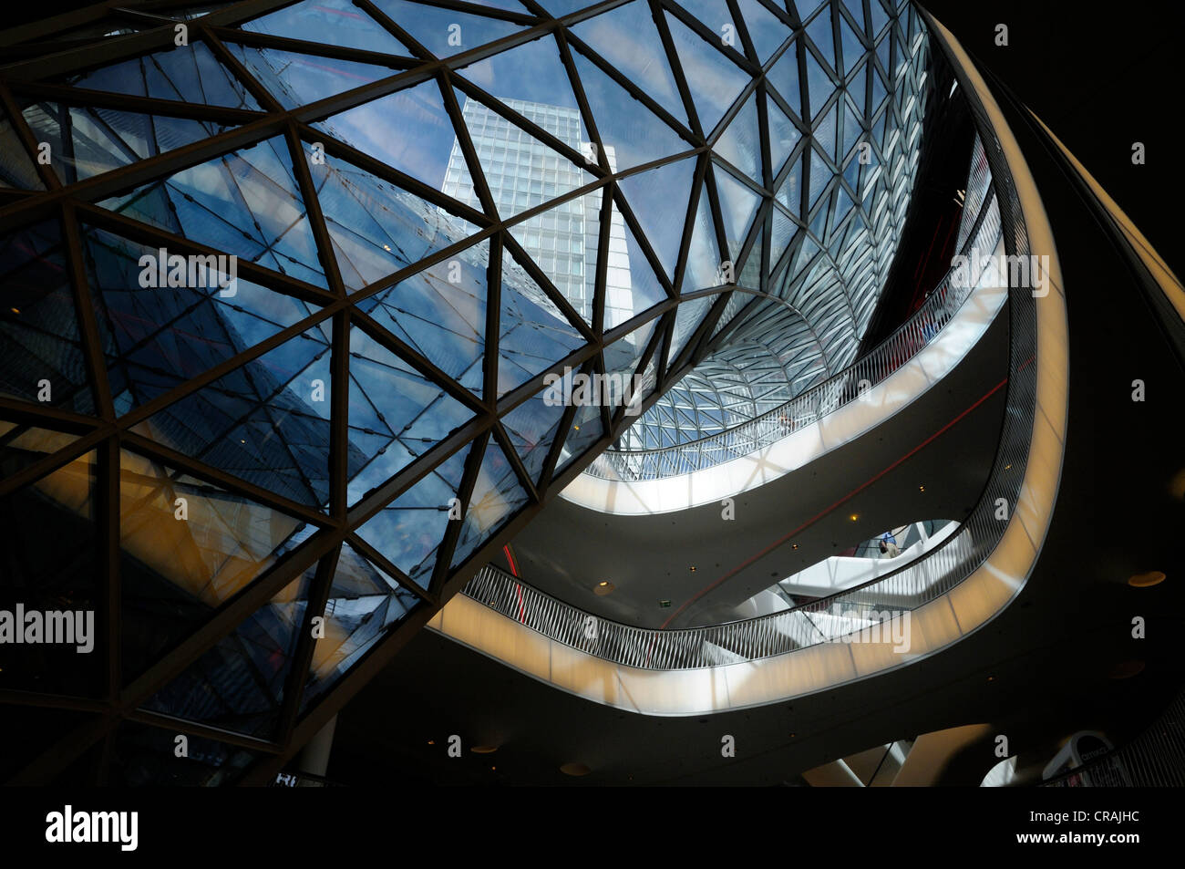 MyZeil shopping centre, Frankfurt am Main, Hesse, Germany, Europe Stock ...