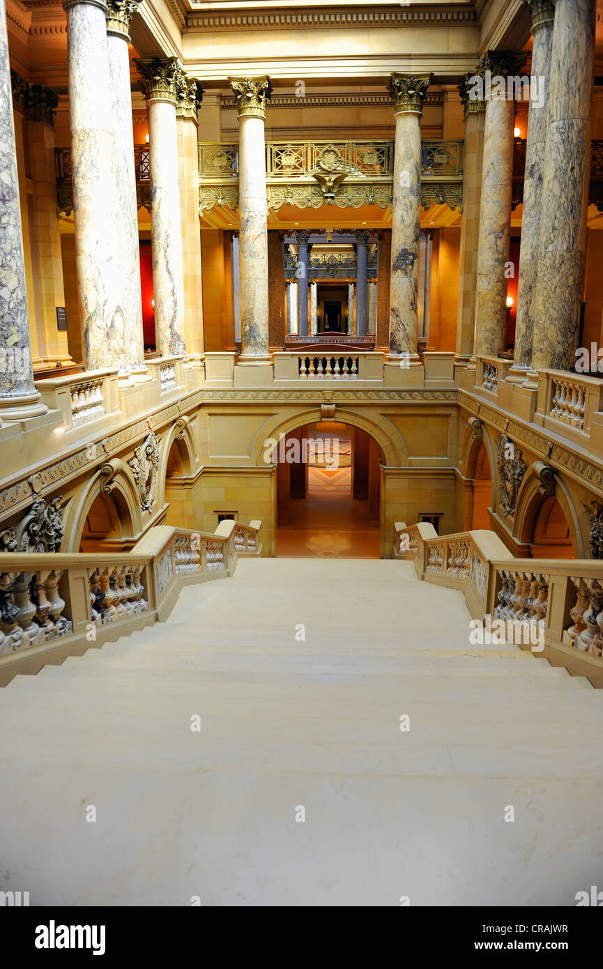 Interior of the Minneapolis Minnesota State Capitol Capital Building ...