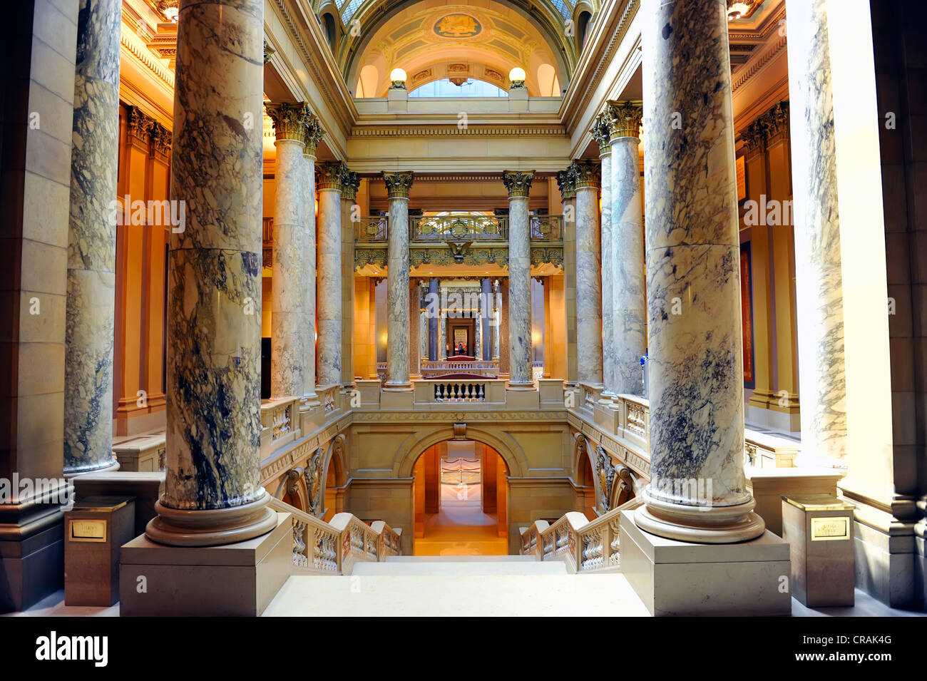 Interior Minneapolis Minnesota State Capitol Capital Building Stock ...