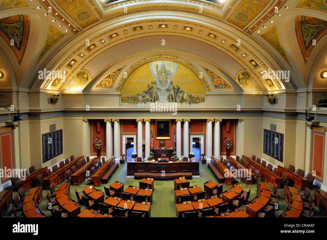 Senate Chambers Minneapolis Minnesota State Capitol Capital Building ...