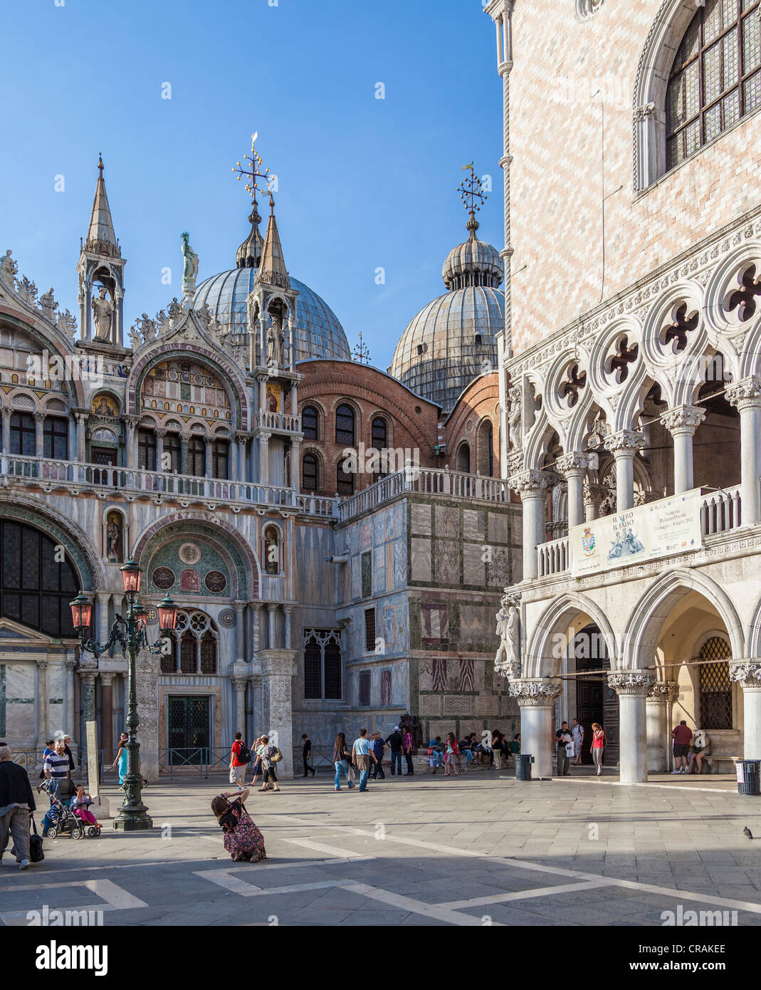 Saint Marks square, Venice Stock Photo - Alamy