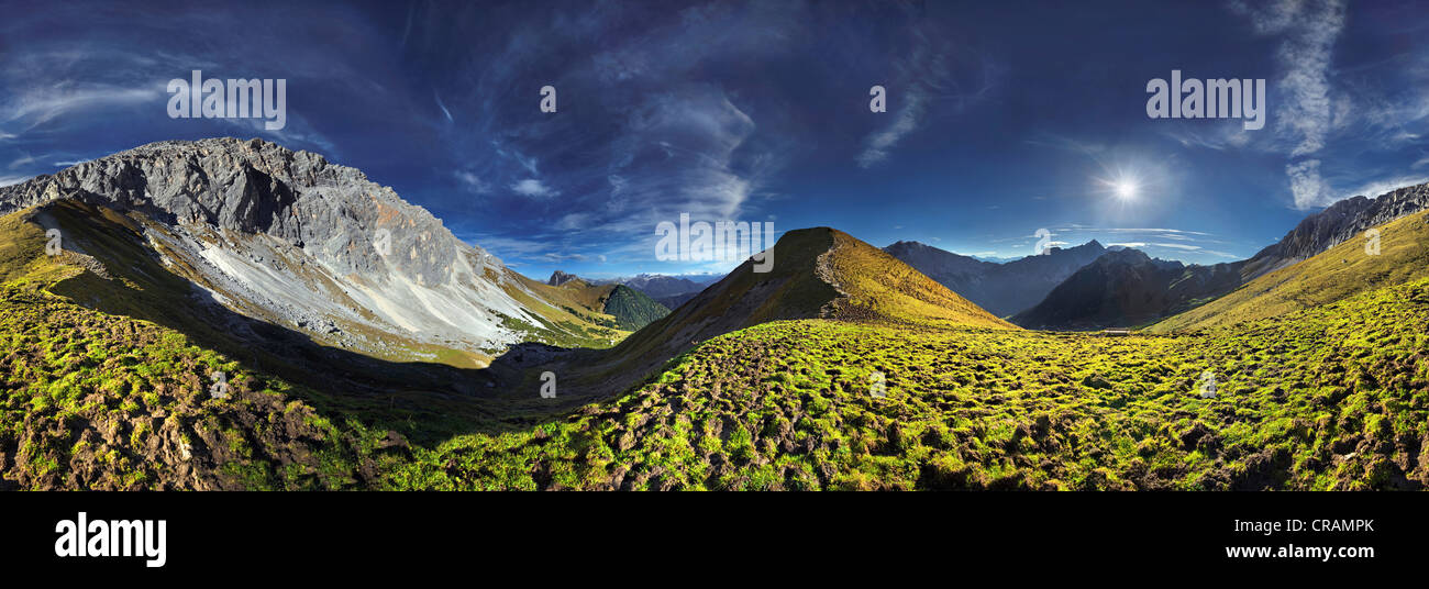 360 Degree Mountain Panorama In High Resolution Stock Photography and ...
