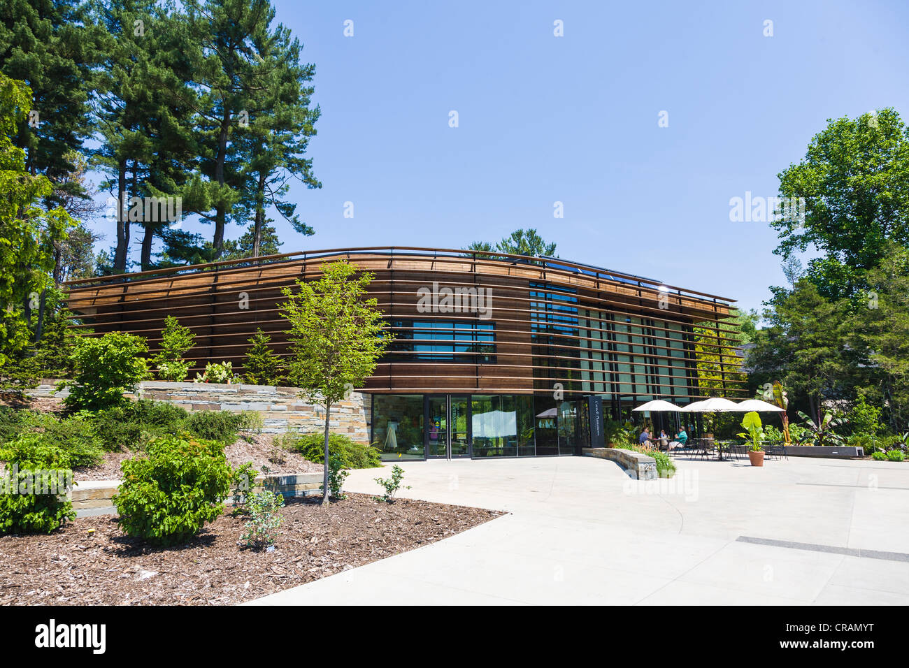 Brian C. Nevin Welcome Center at the Cornell Plantations in Ithaca New ...