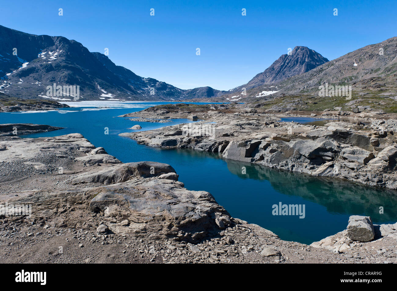 Mountain landscape tasiilaq greenland hi-res stock photography and ...