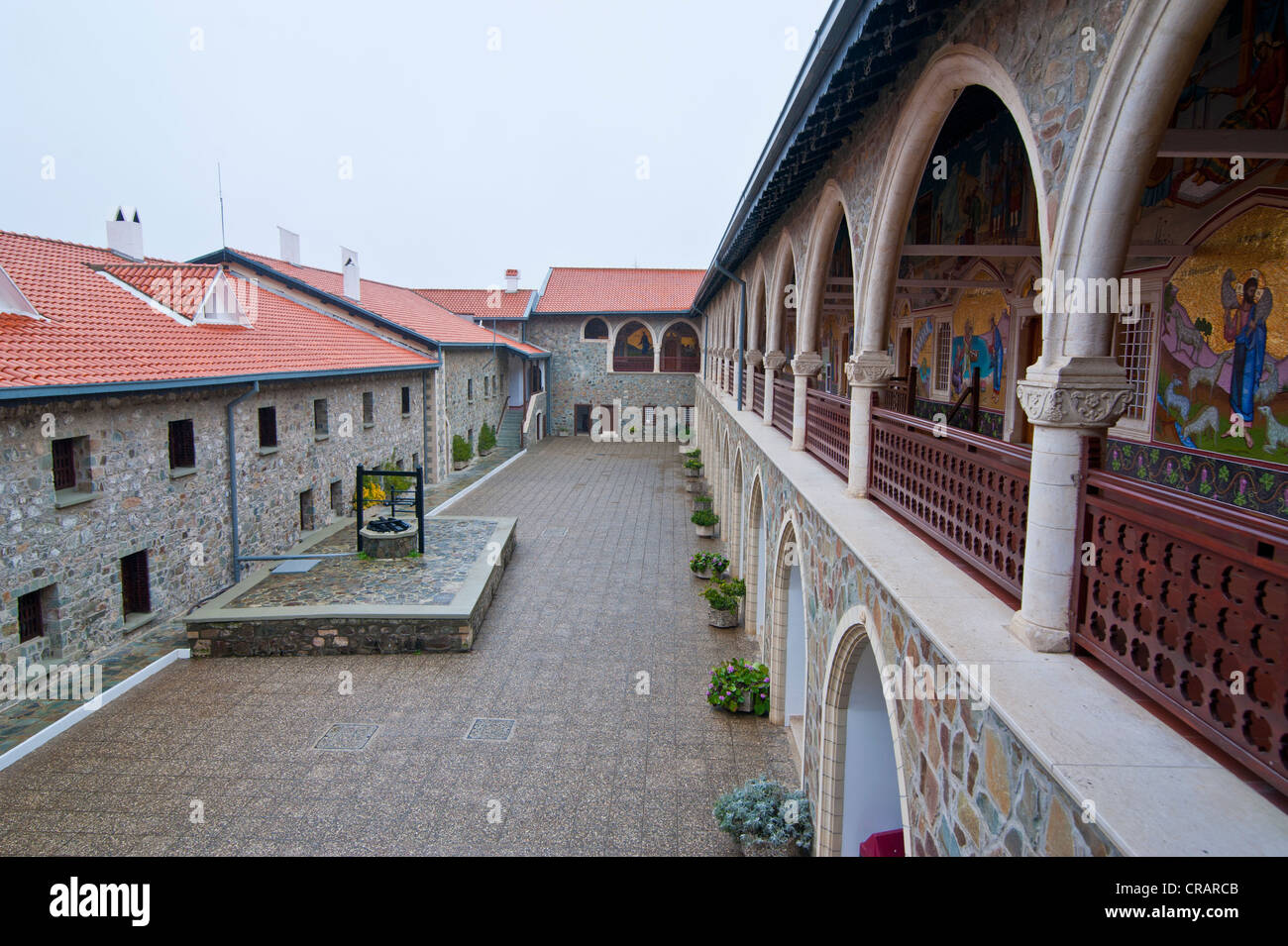 Kykkos monastery, Troodos Mountains, Cyprus Stock Photo - Alamy