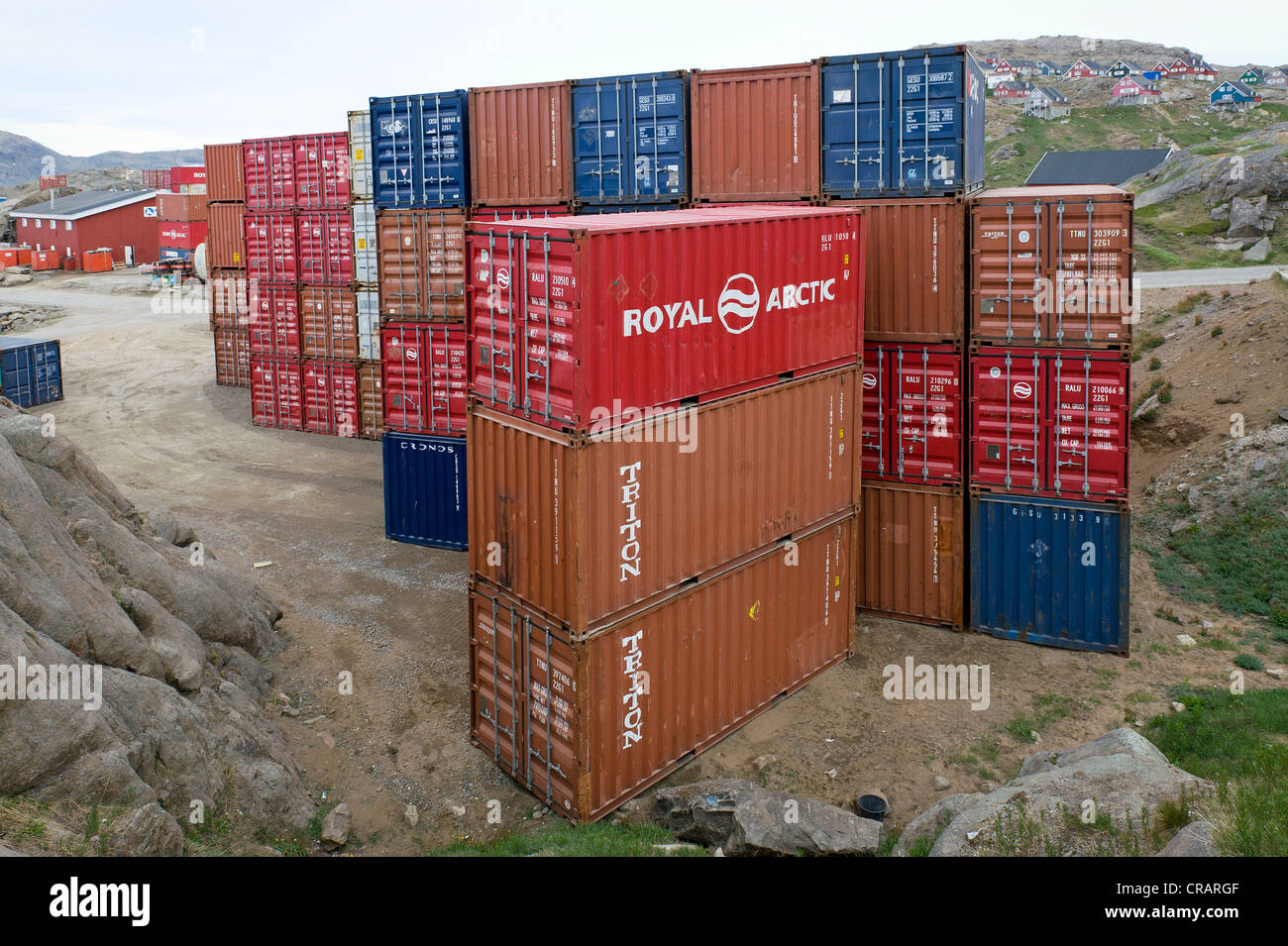 European containers hi-res stock photography and images - Alamy