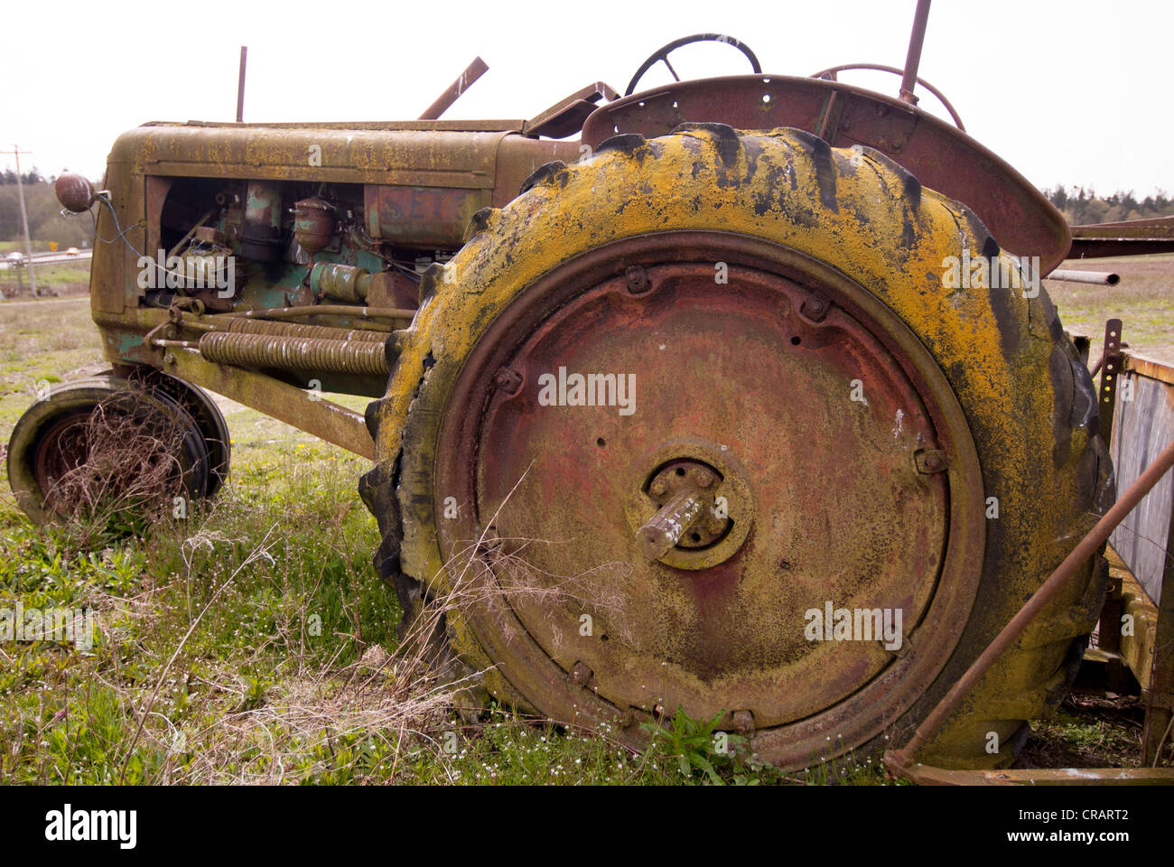 Rusty Old Farm Tractor Stock Photos & Rusty Old Farm Tractor Stock ...
