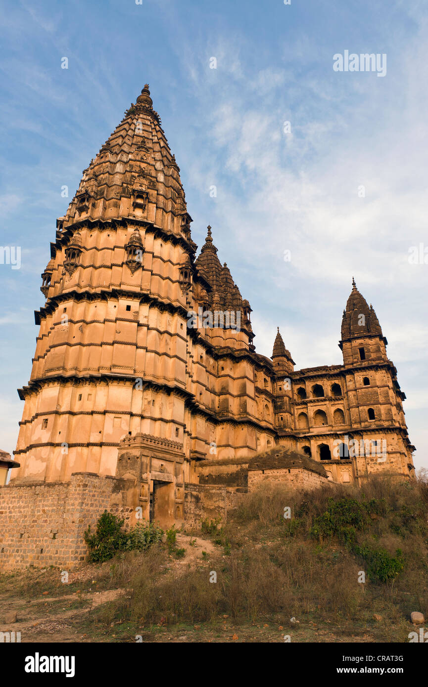 Chaturbhuj temple, Orchha, Madhya Pradesh, North India, India, Asia ...