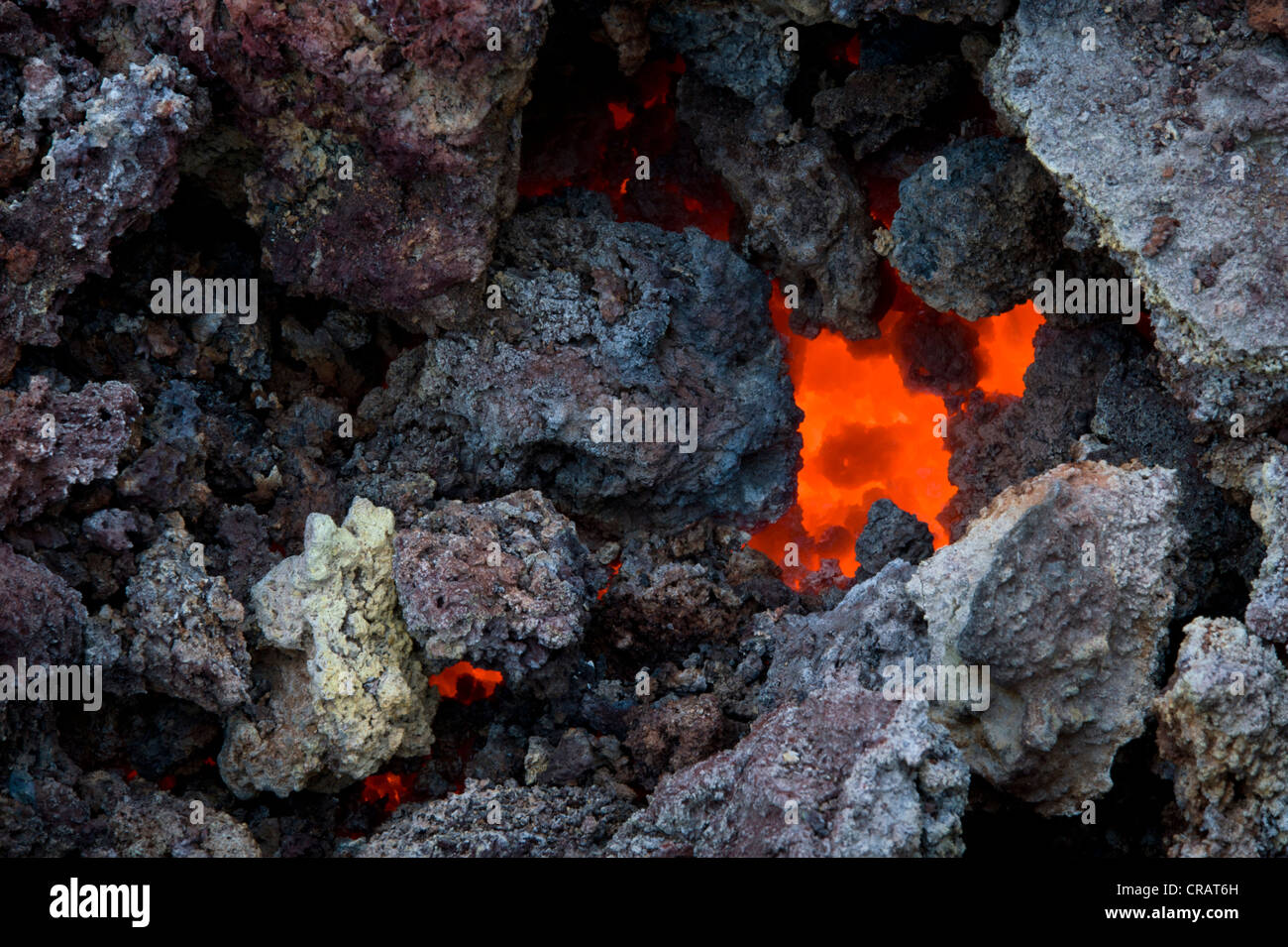 Molten Lava Rocks