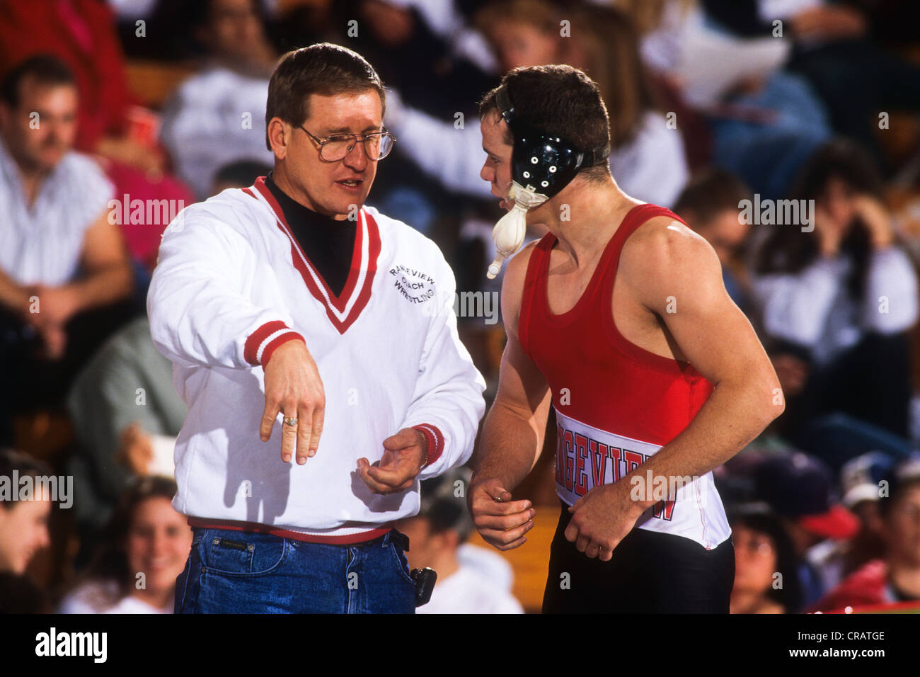 Athlete wrestling hi-res stock photography and images - Alamy