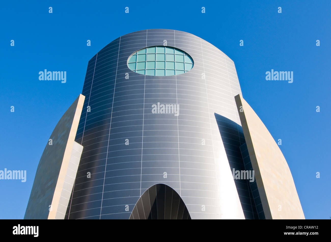 Modern building, Baku, Azerbaijan, Caucasus Region, Eurasia Stock Photo ...