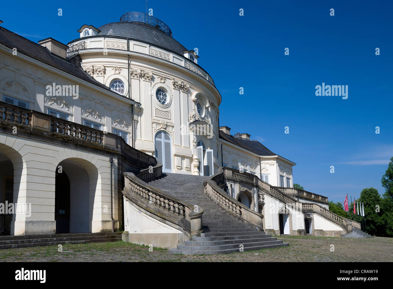 Schloss solitude castle stuttgart baden hi-res stock photography and ...