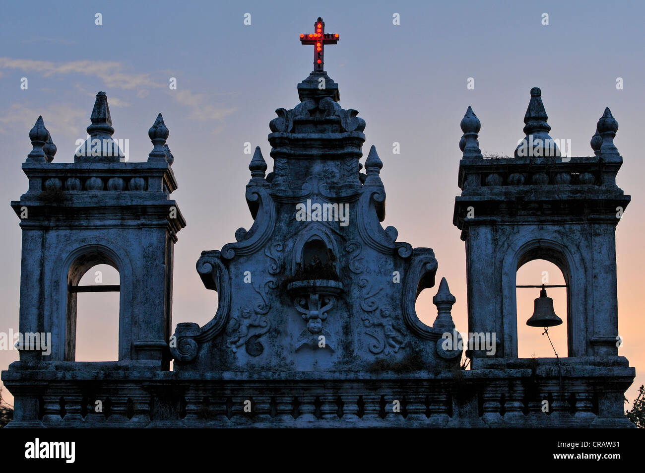 Catholic church in Fort Terekhol, Heritage Hotel, Terekhol, Goa, South ...