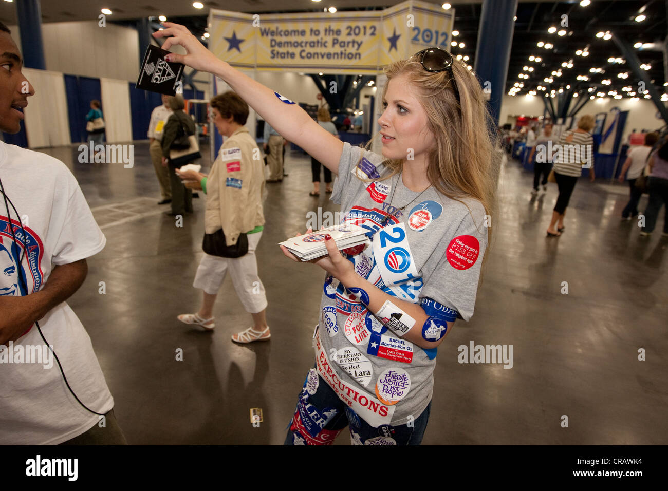 June 9th, 2012:Political buttons and paraphernalia for sale at the ...