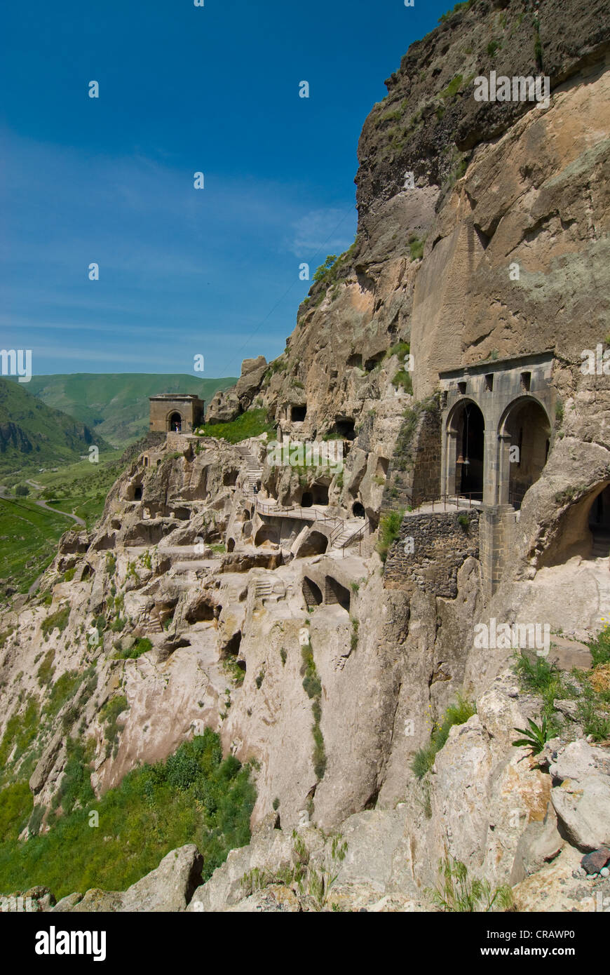 Remains of the Vanis Kvabebi cave monastery, Vani's Caves, Vardzia ...