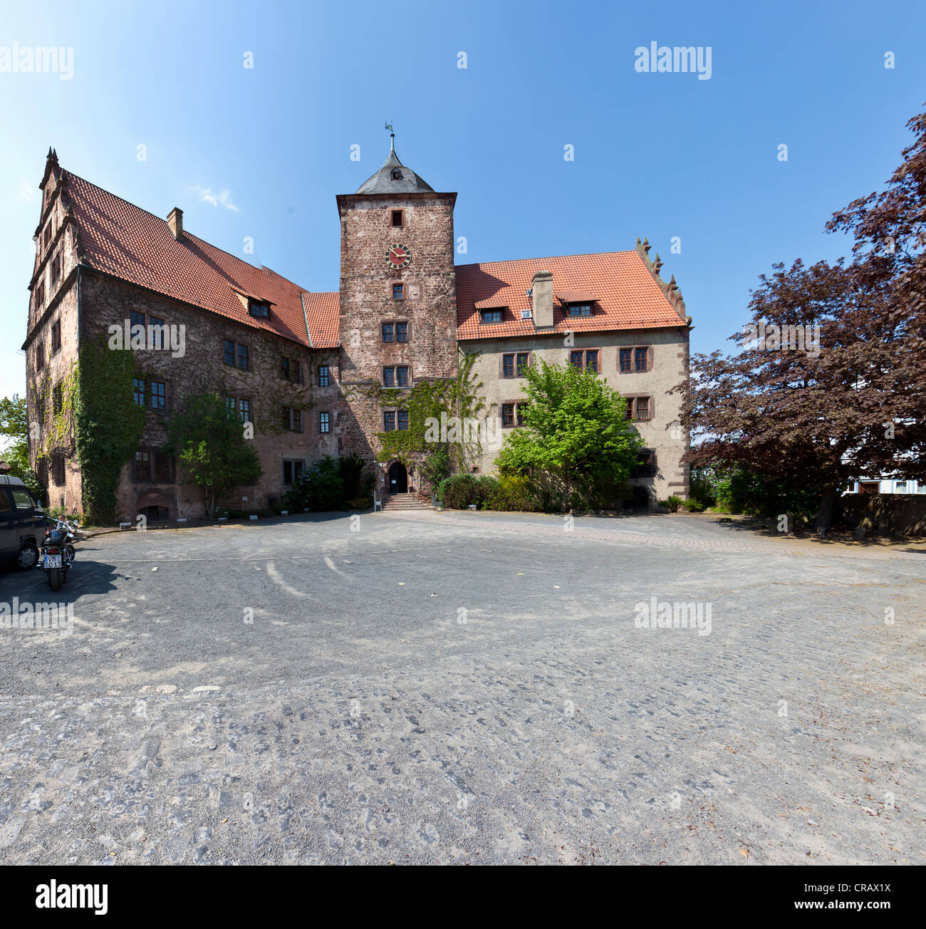 Vorderburg Castle, Schlitz, Vogelsberg district, Hesse, Germany, Europe ...