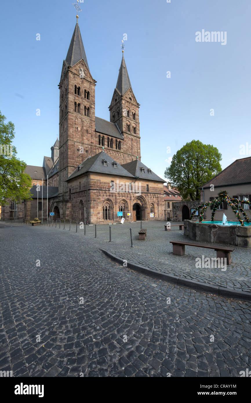 Cathedral of St. Peter, Fritzlar, Kassel region, Hesse, Germany, Europe ...