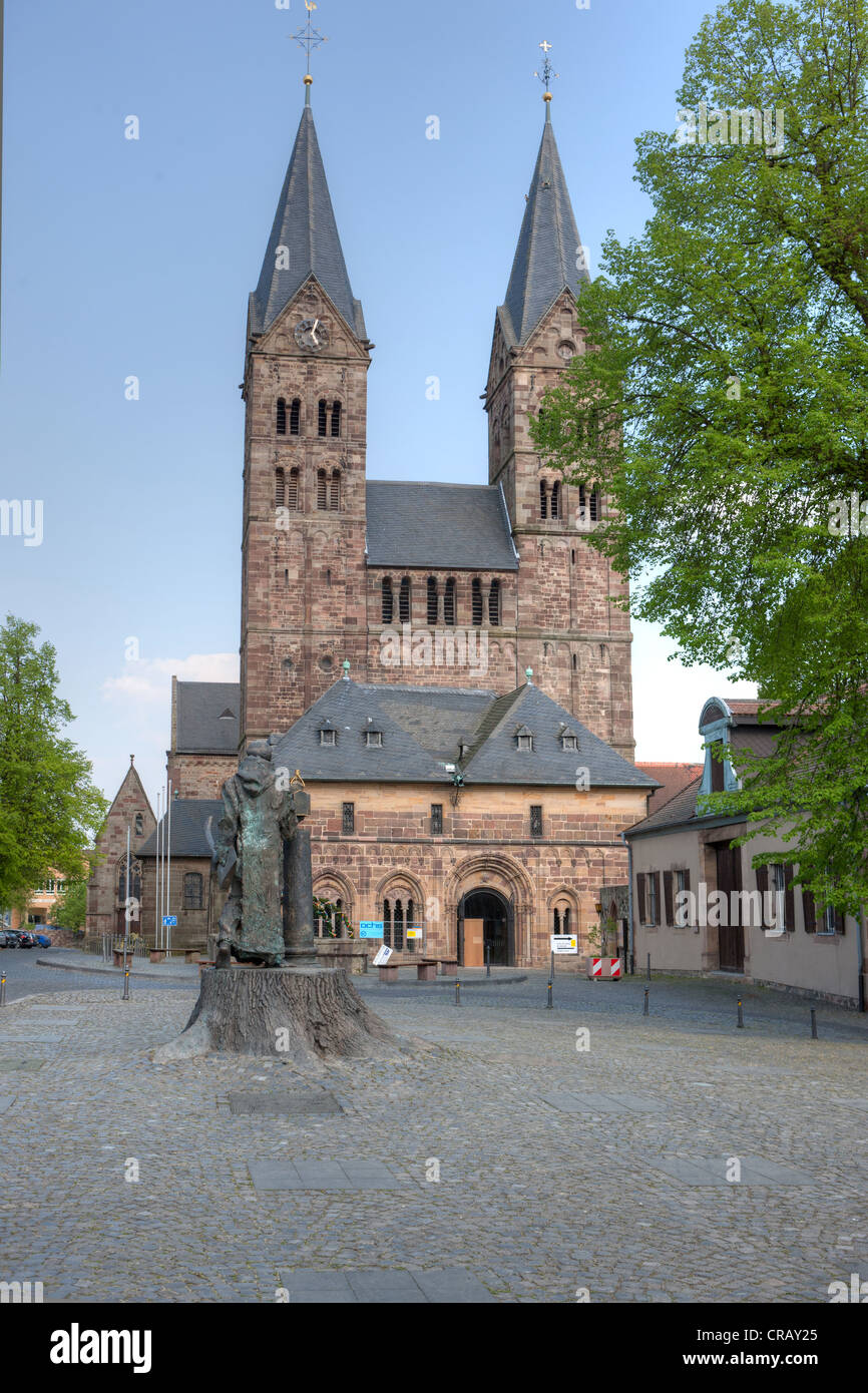 Cathedral of St. Peter, Fritzlar, Kassel region, Hesse, Germany, Europe ...