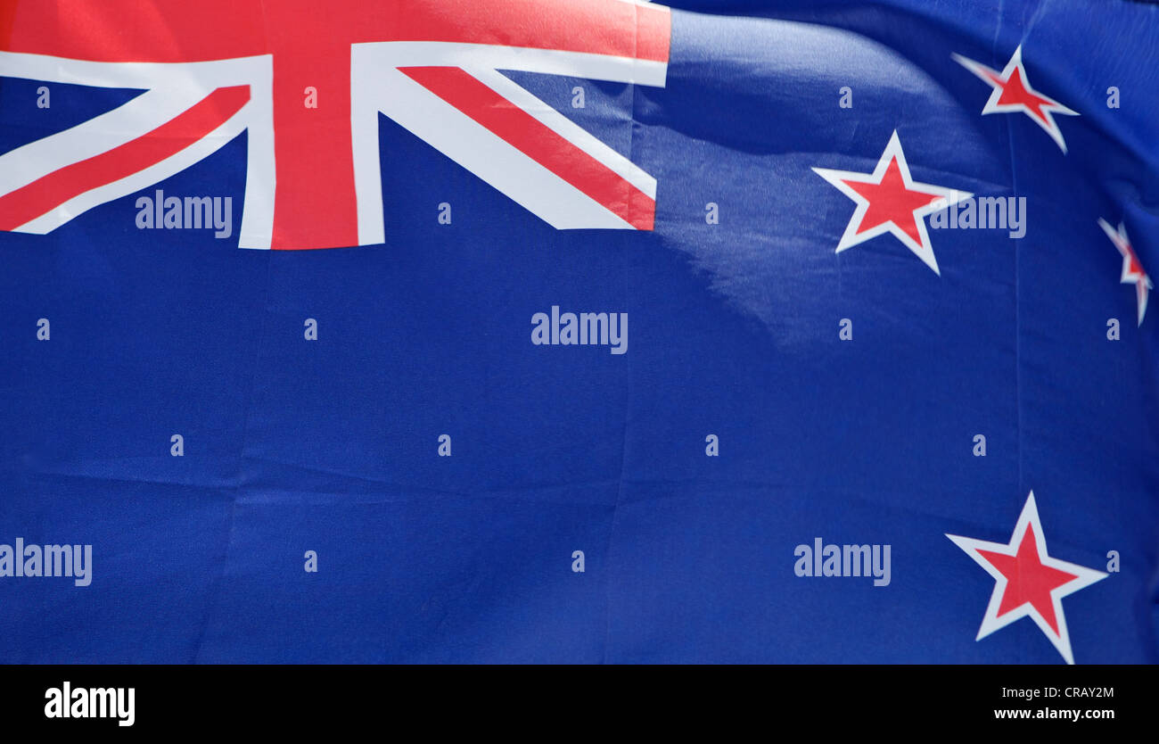 New zealand nz flag hi-res stock photography and images - Alamy