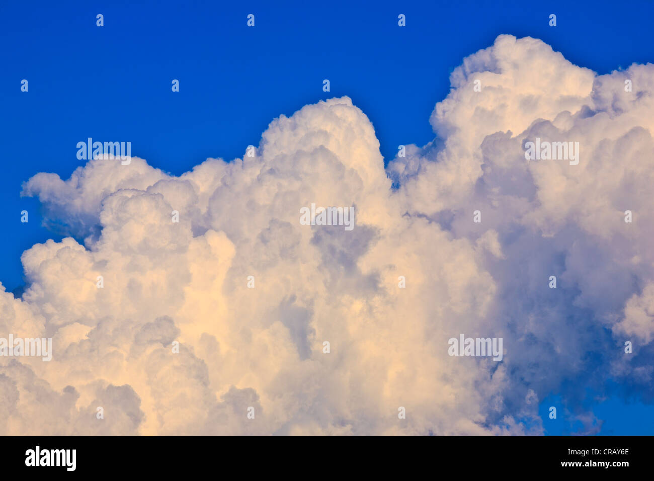 Storm clouds against blue sky Stock Photo - Alamy