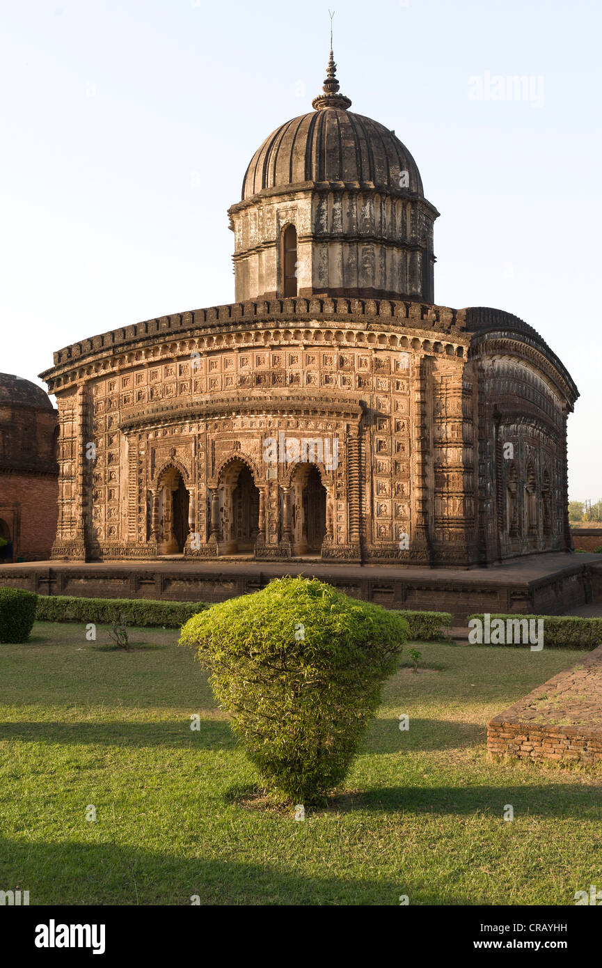Radha Shyam terracotta temple, Bishnupur, Bankura district, West Bengal ...