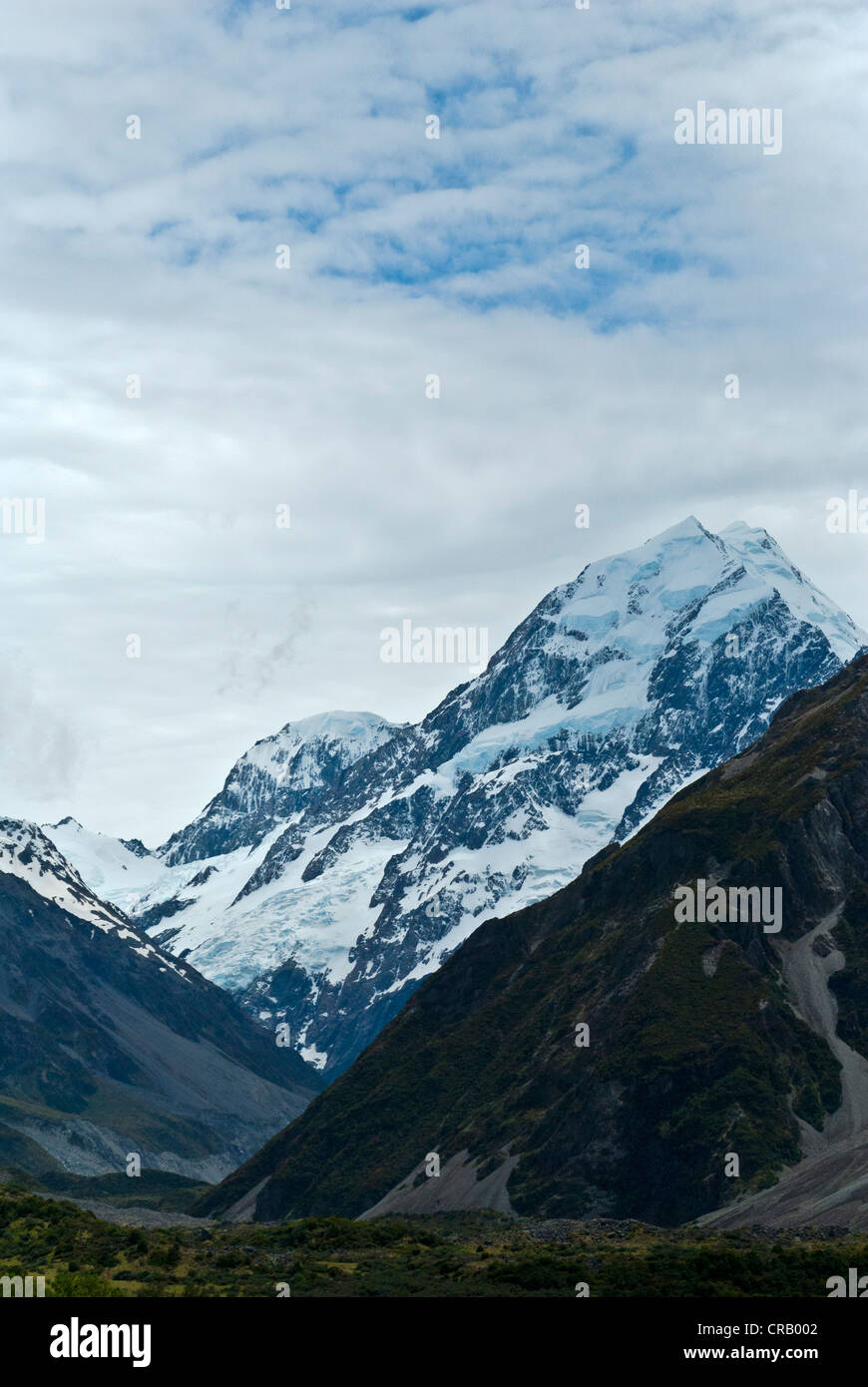 Mt Cook mountain range New Zealand Southern Alps Stock Photo - Alamy