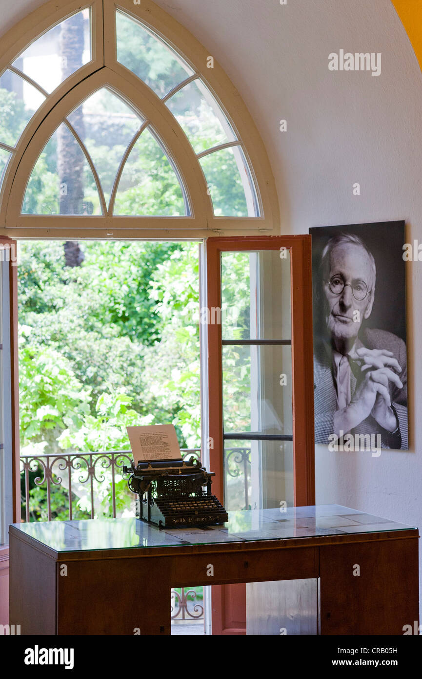 Hermann Hesse's work room, Hermann Hesse Museum in the Torre Camuzzi ...