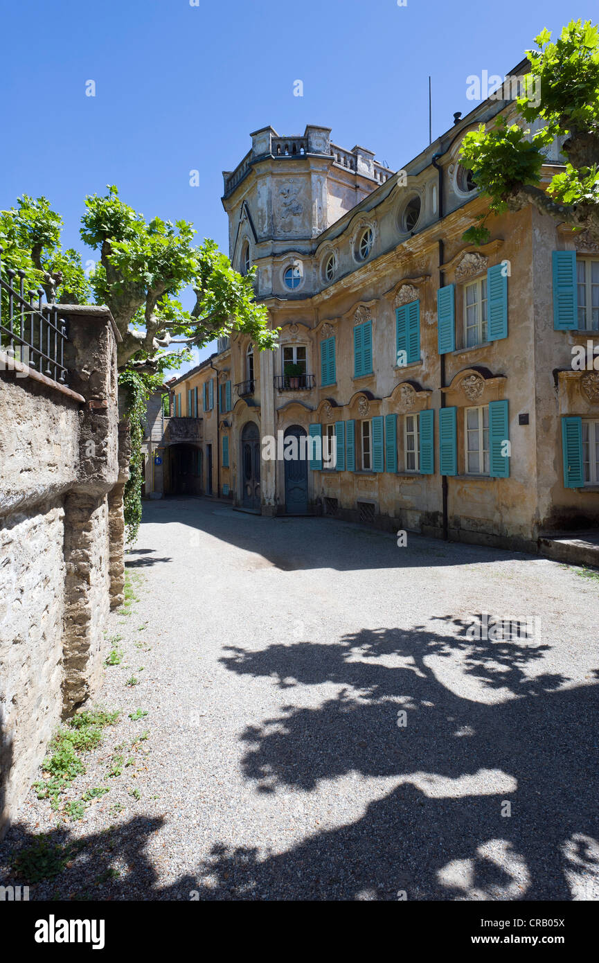 Casa Camuzzi mansion accommodating the Hermann Hesse Museum in the ...