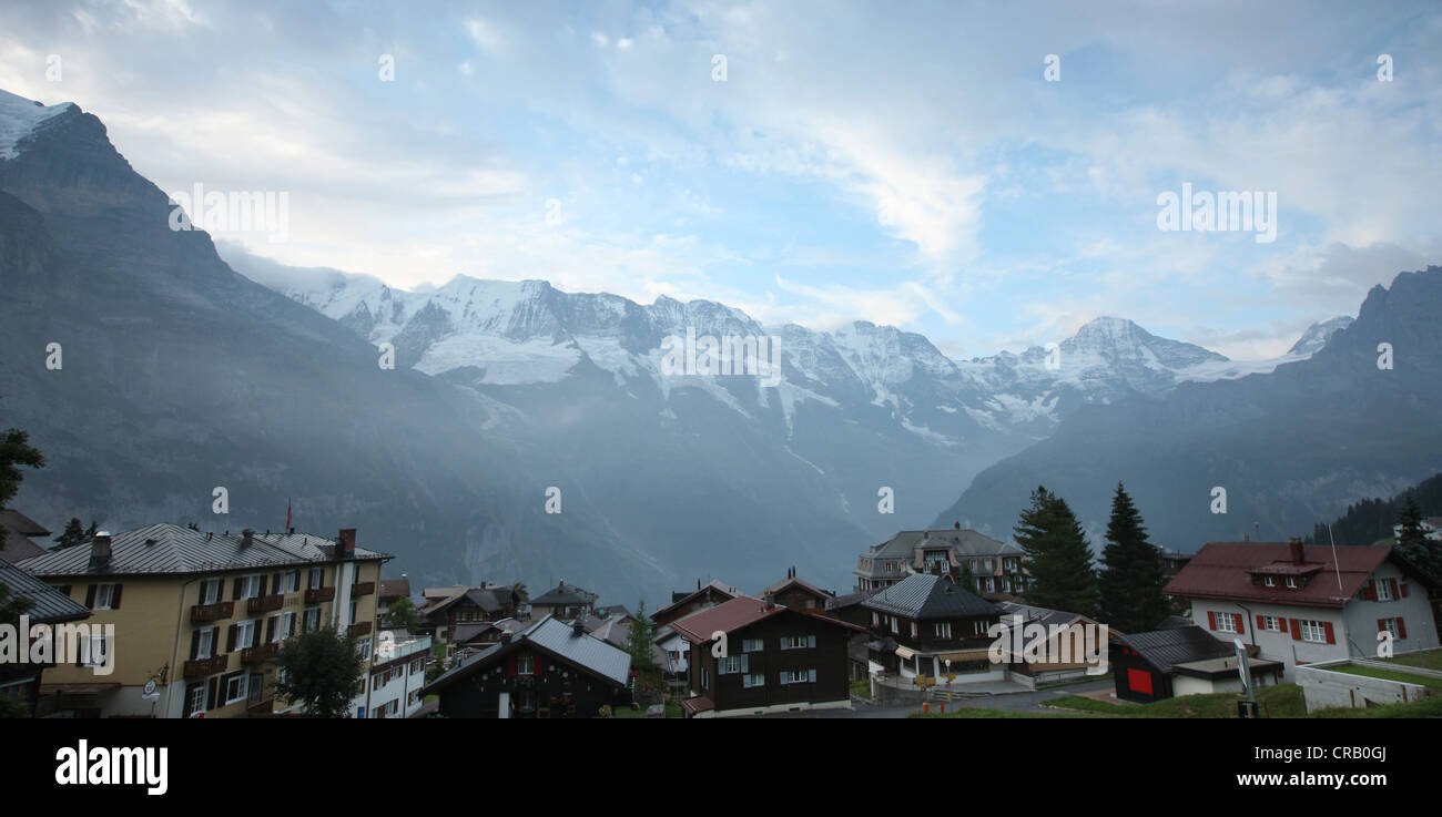 Switzerland murren in bernese hi-res stock photography and images - Alamy