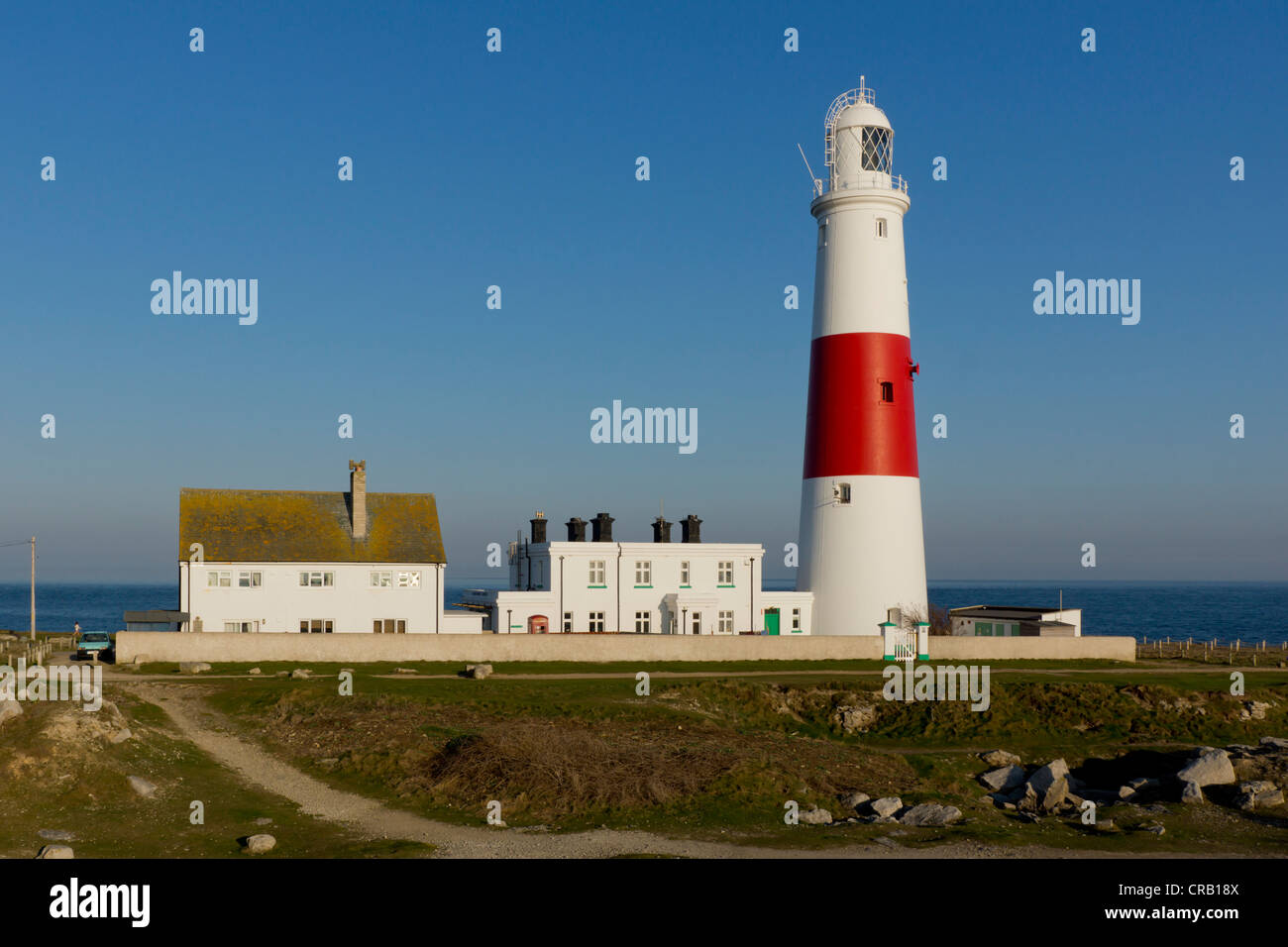 UK, England, Dorset, Portland Bill lighthouse Stock Photo - Alamy