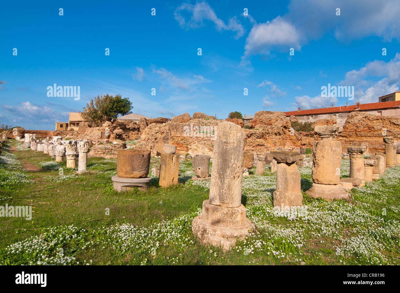 Ancient Roman bath in Cherchell, Algeria, Africa Stock Photo - Alamy