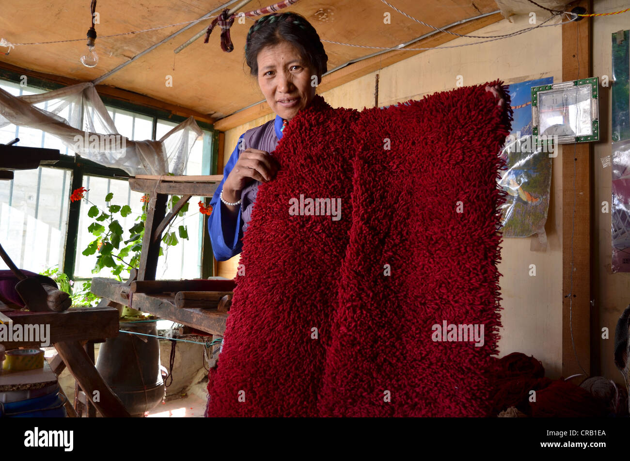 Yak wool fabric tibet china hi-res stock photography and images - Alamy