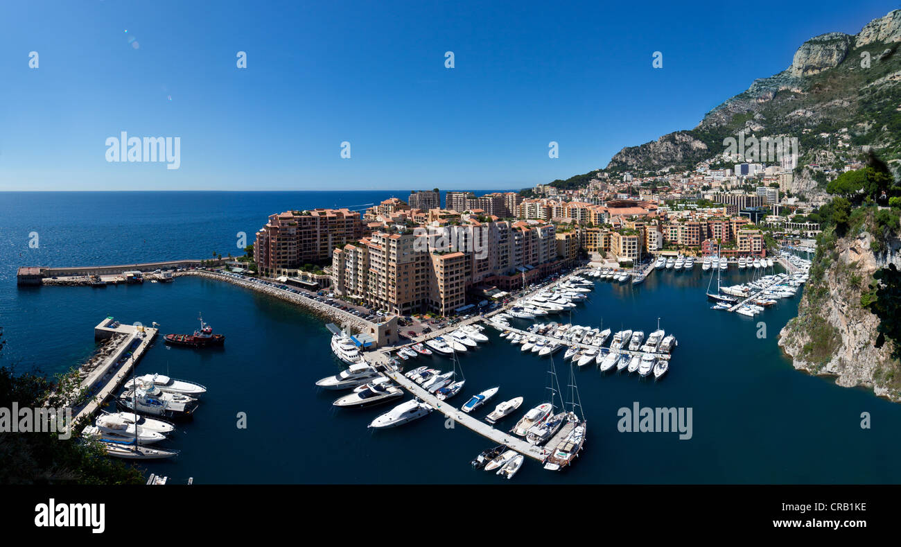 Port of Fontvieille, Monaco-Fontvieille, Monte Carlo, Principality of ...