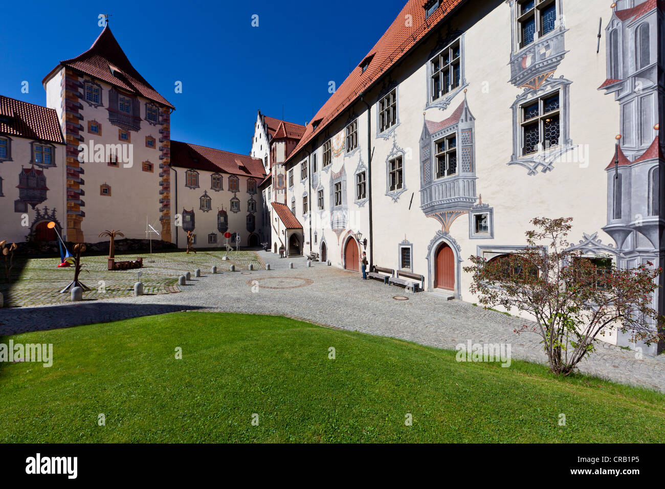 The monastery of St. Mang, a former Benedictine monastery in the ...