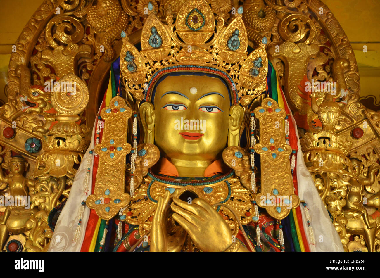 Tibetan buddhism illuminated buddha hi-res stock photography and images ...