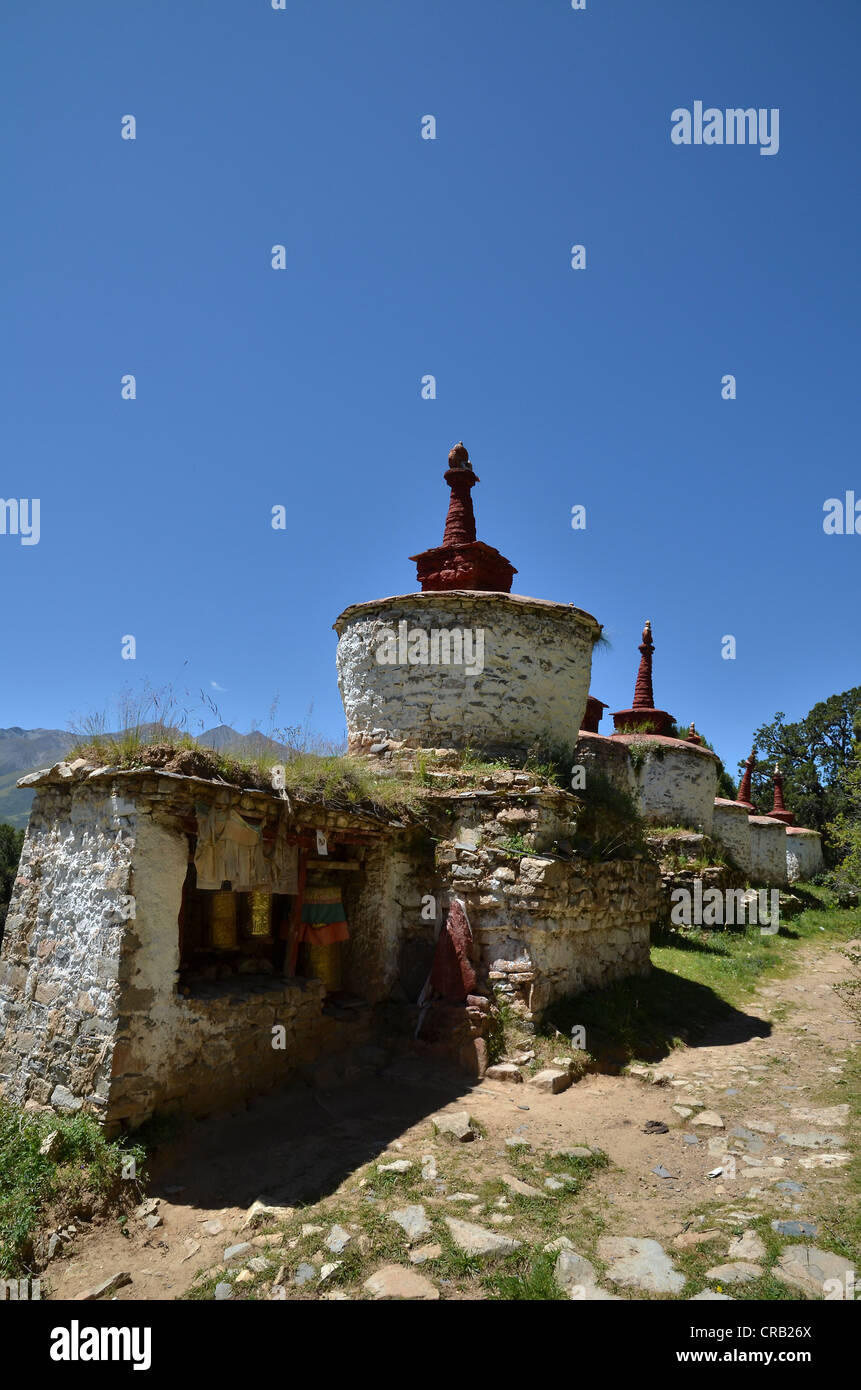 Reting Monastery, Tibet, Asia Stock Photo - Alamy