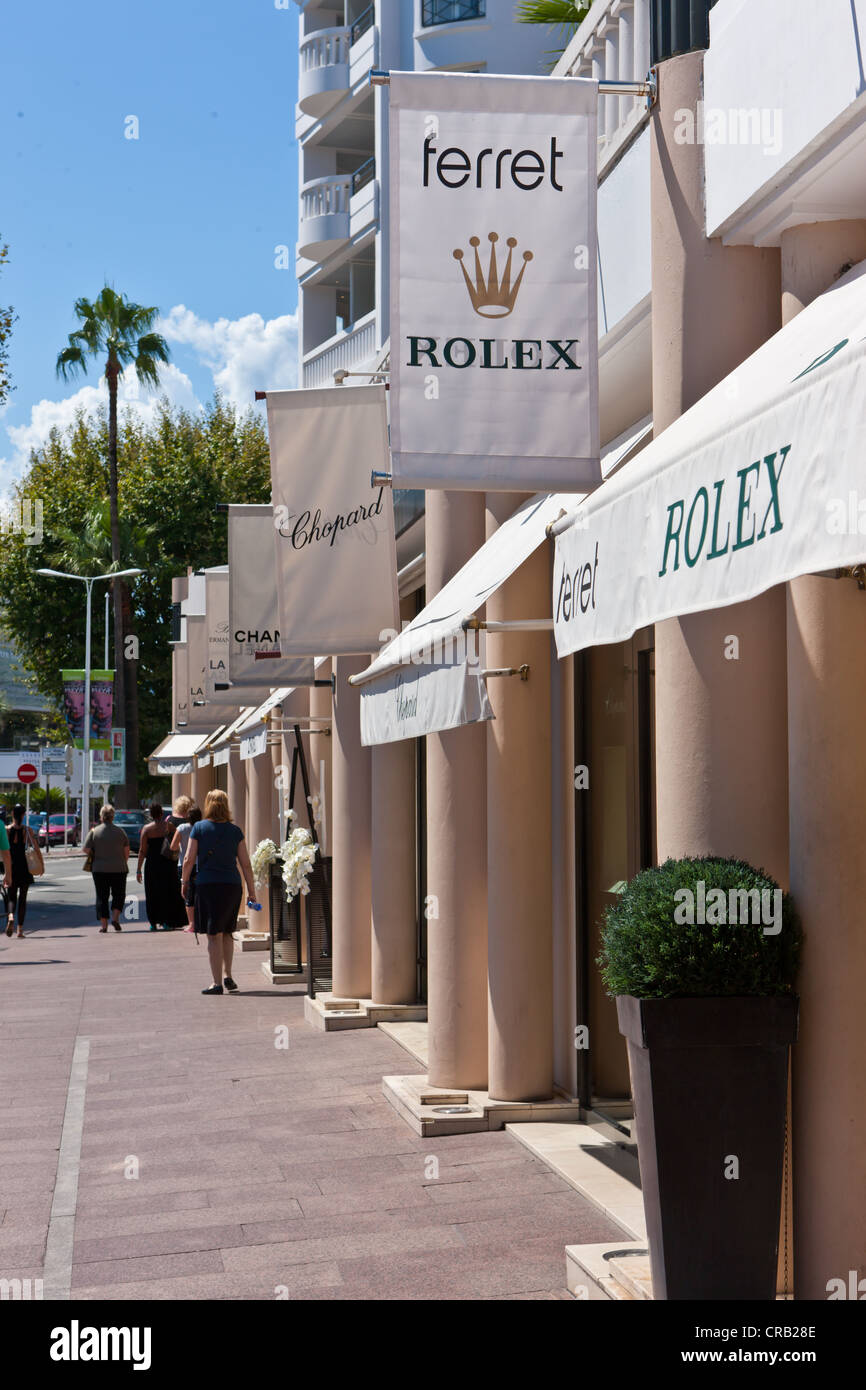 Cannes croisette shops High Resolution Stock Photography and Images - Alamy