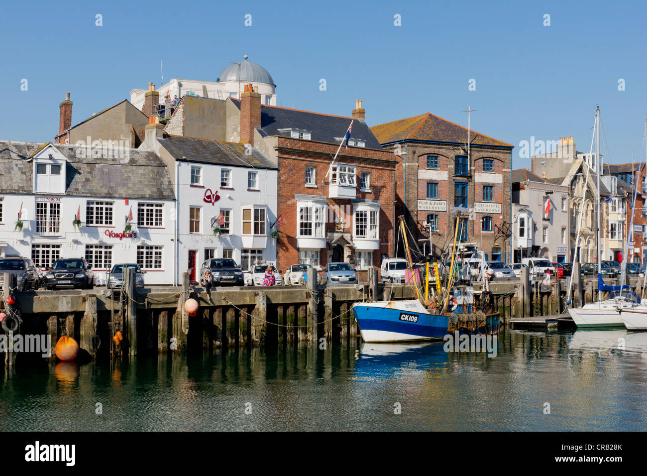 Old weymouth harbour hi-res stock photography and images - Alamy