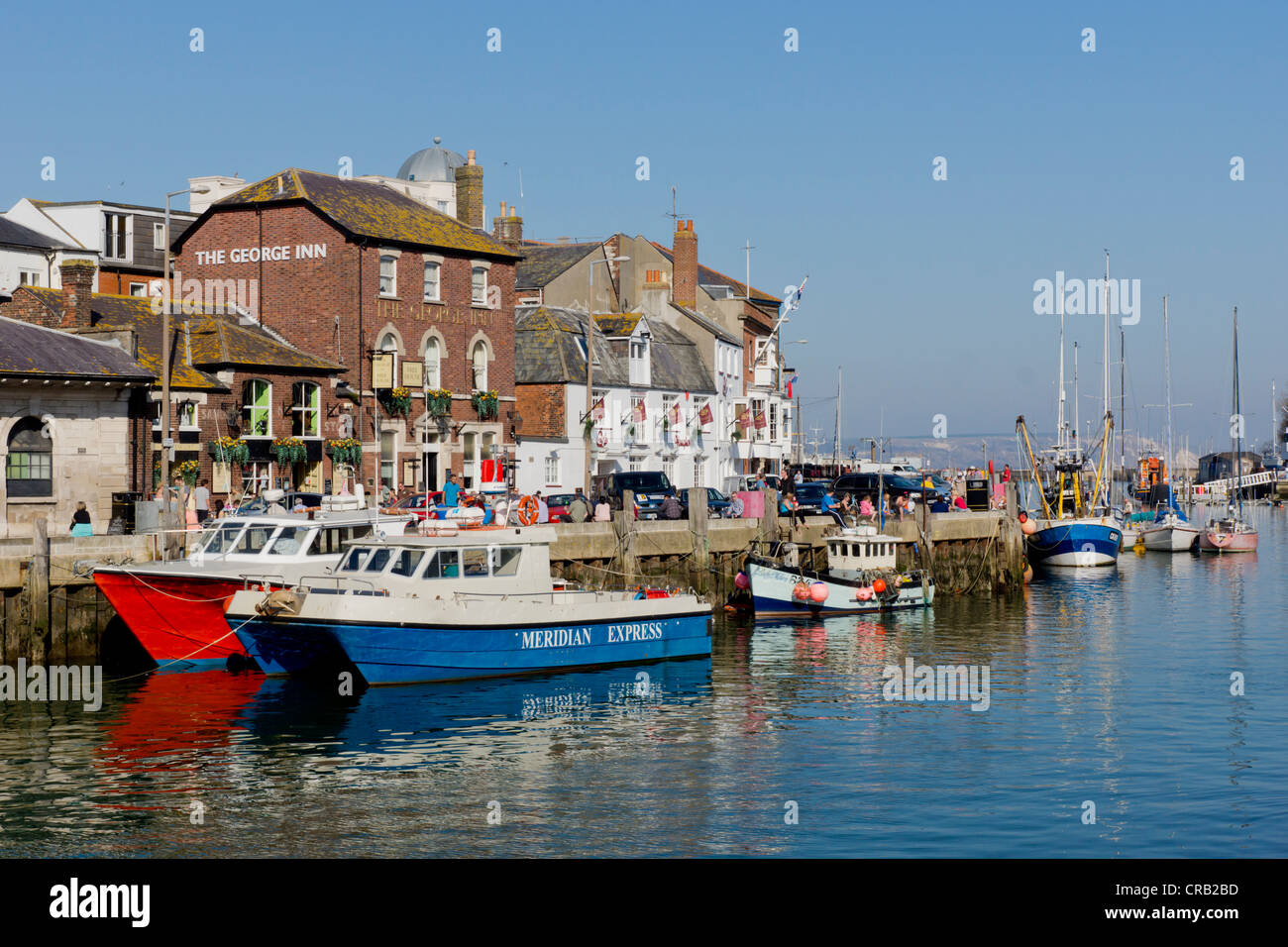Old weymouth harbour hi-res stock photography and images - Alamy